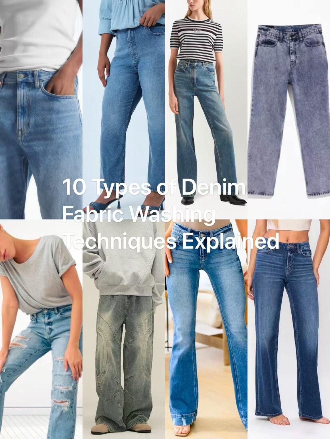 10 Types of Denim Fabric Washing Techniques Explained - lydenim.com