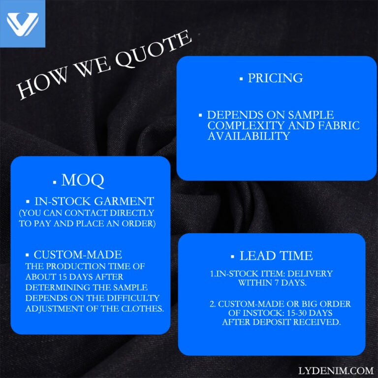 How to Choose the Right Custom Garment Solution - lydenim.com